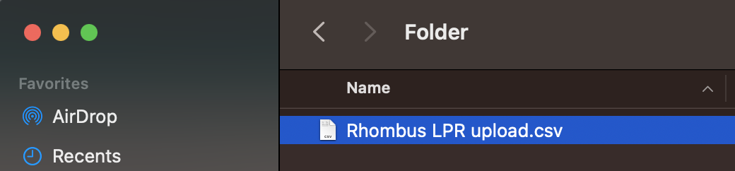 Managing License Plate Recognition (LPR) – Rhombus Support