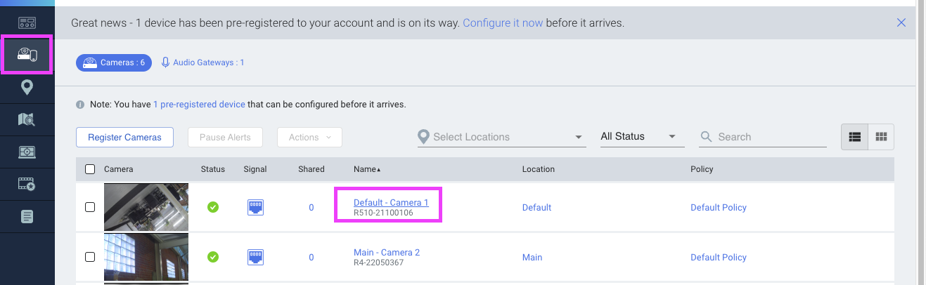 Unregister Devices – Rhombus Support