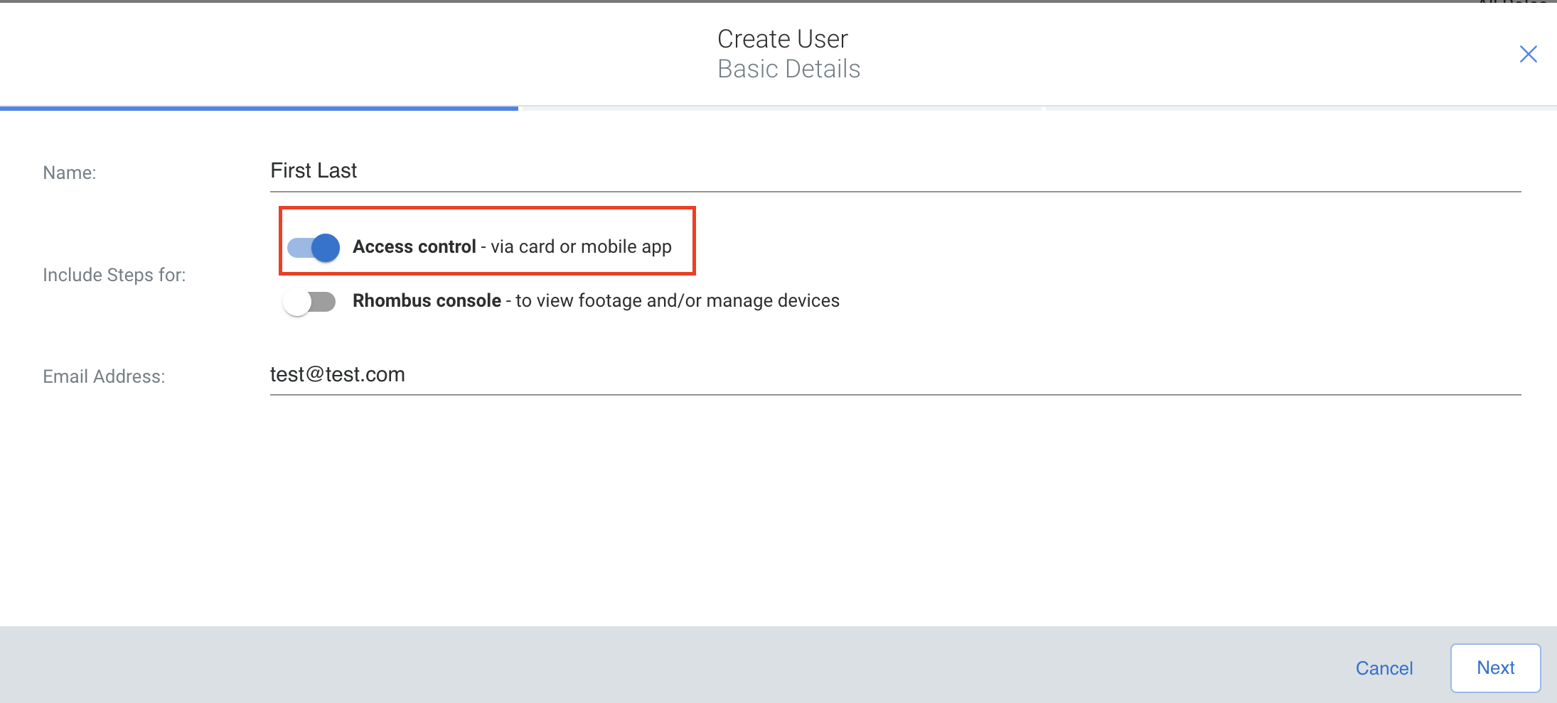 User Credentials for Rhombus Key App – Rhombus Support