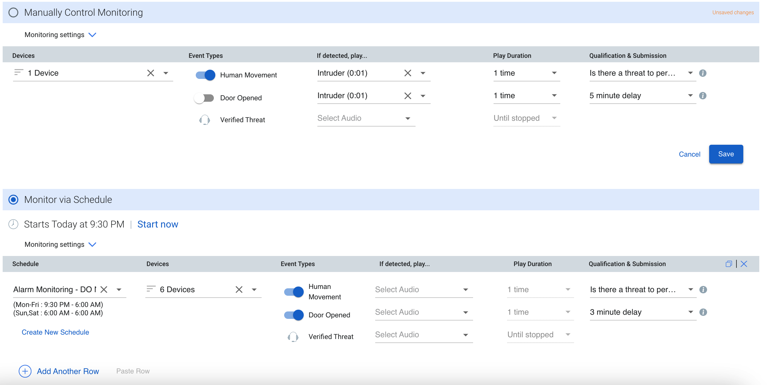 Alarm Monitoring Guide – Rhombus Support