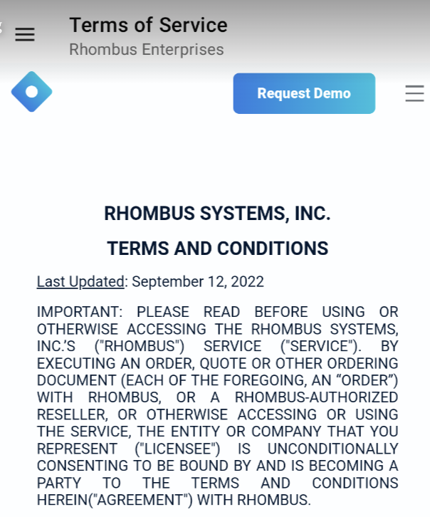 Rhombus Key App Walkthrough – Rhombus Support