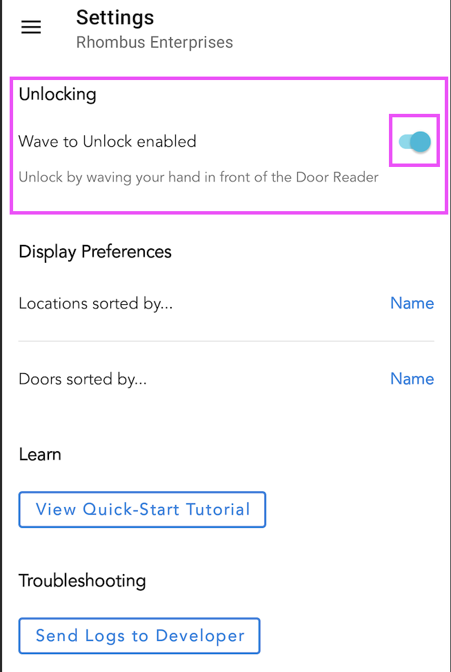 Rhombus Key App Walkthrough – Rhombus Support