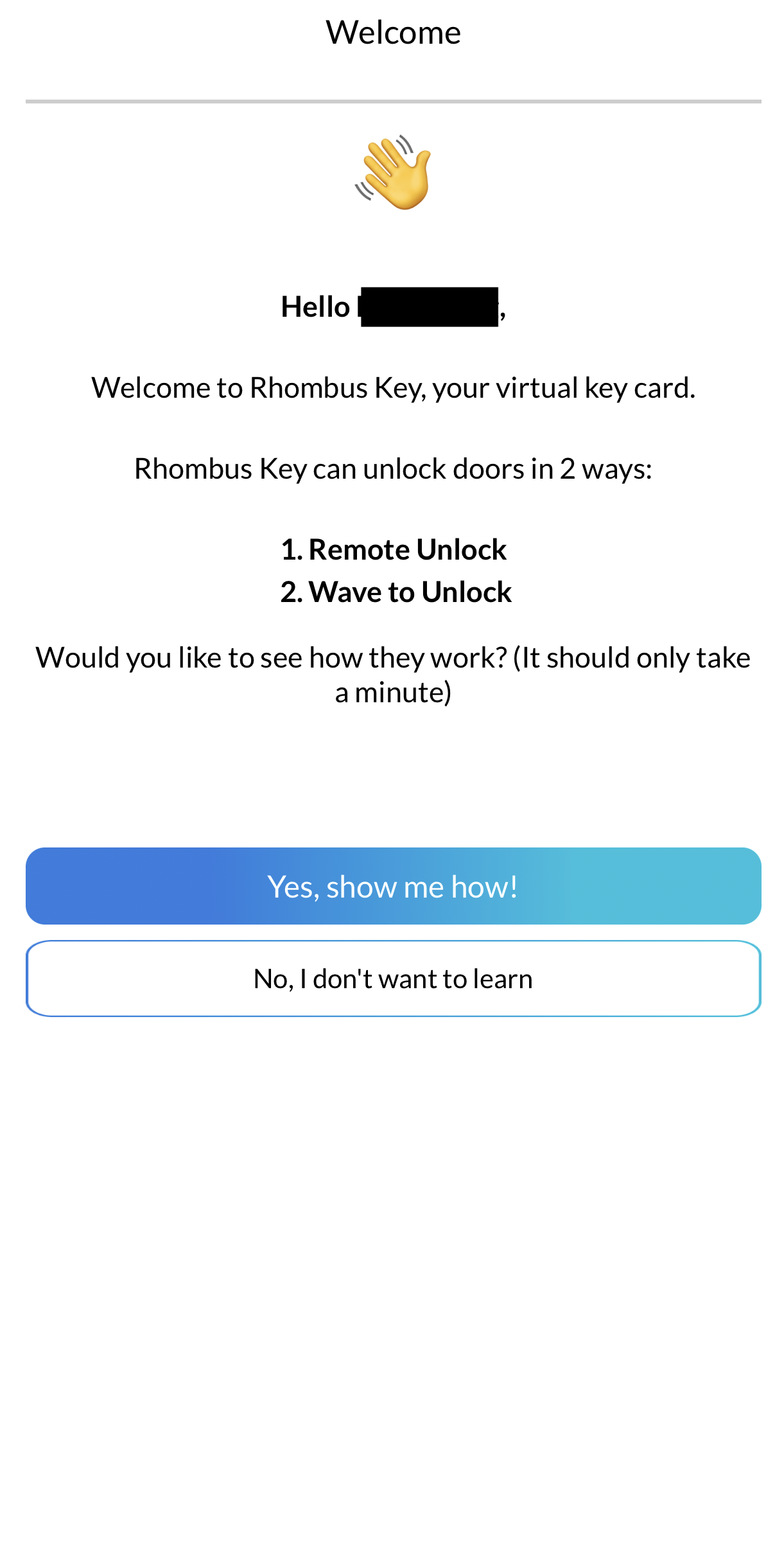 Rhombus Key App Walkthrough – Rhombus Support