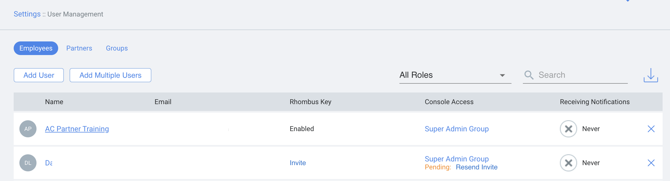 Registering a Key Card (Access Control Credentials) – Rhombus Support