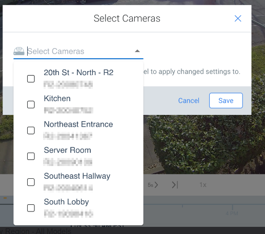 Clone Camera Settings – Rhombus Support