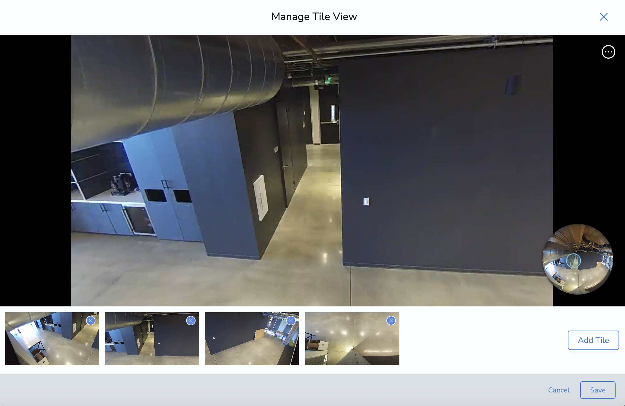 View Modes of the R360 – Rhombus Support