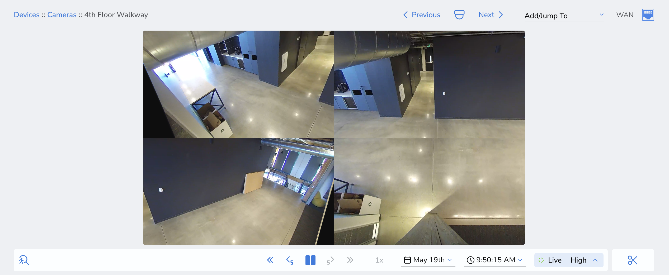 View Modes of the R360 – Rhombus Support