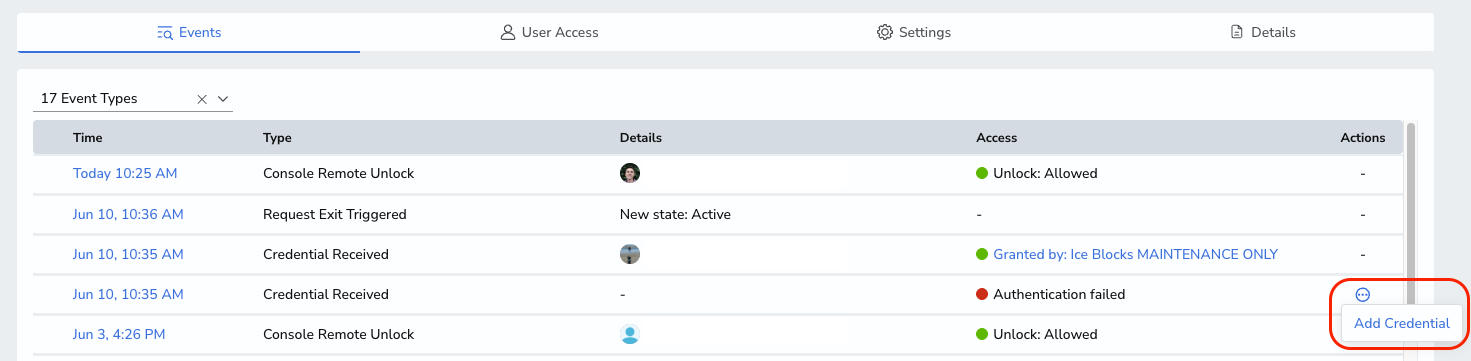 Registering a Key Card (Access Control Credentials) – Rhombus Support