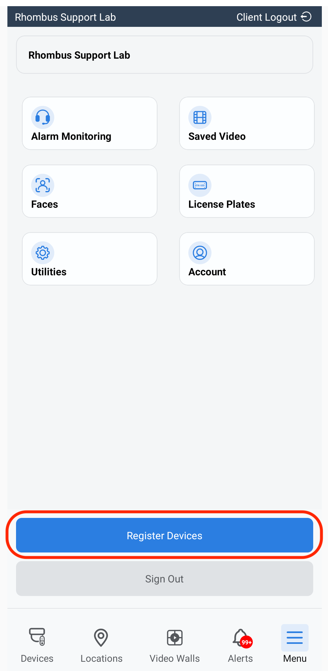 R540/R545 Camera Setup – Rhombus Support