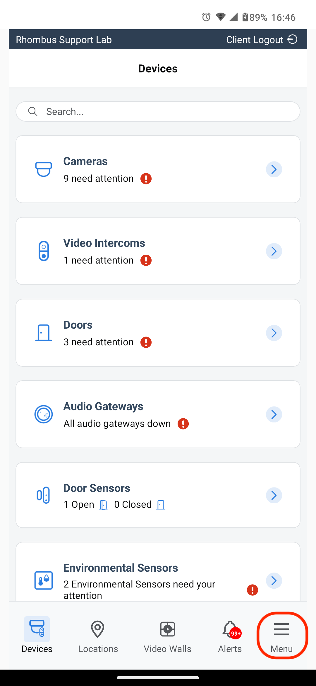 R540/R545 Camera Setup – Rhombus Support