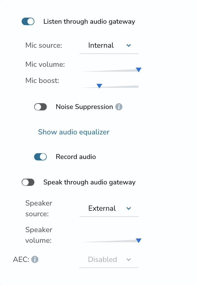Audio Gateway Walkthrough – Rhombus Support