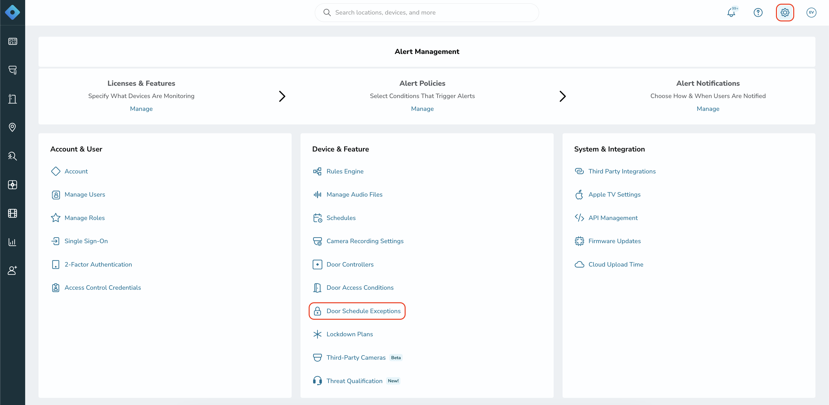 Access Control Door Lock and Unlock Schedules – Rhombus Support