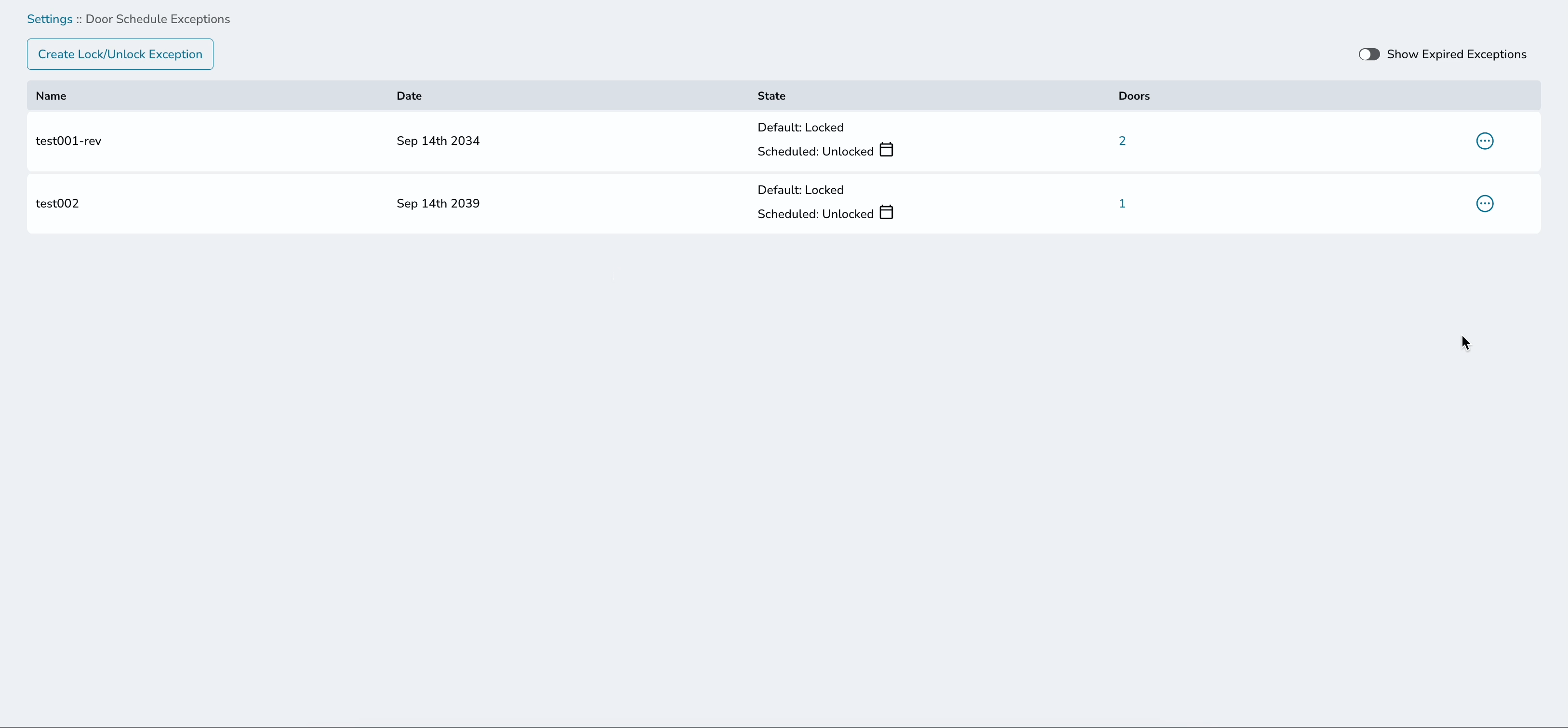 Access Control Door Lock and Unlock Schedules – Rhombus Support