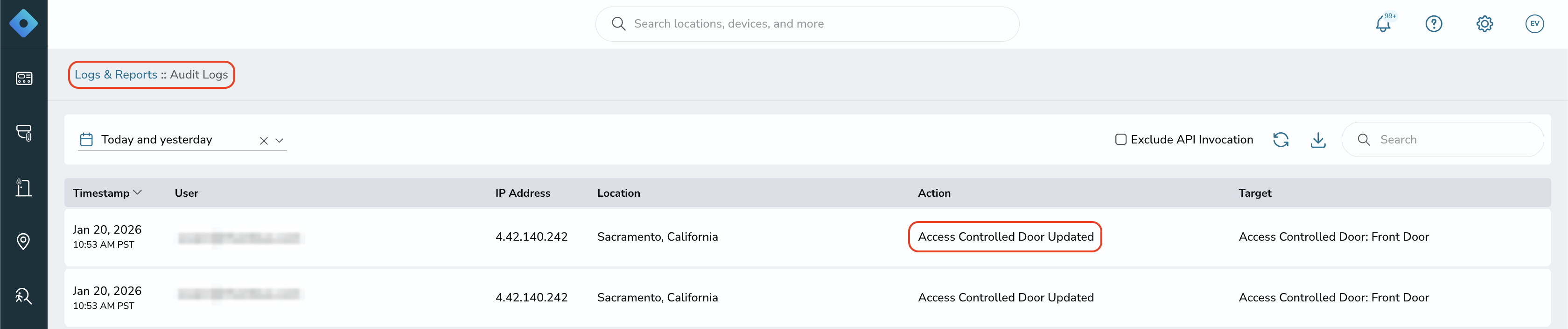 Access Control Door Lock and Unlock Schedules – Rhombus Support