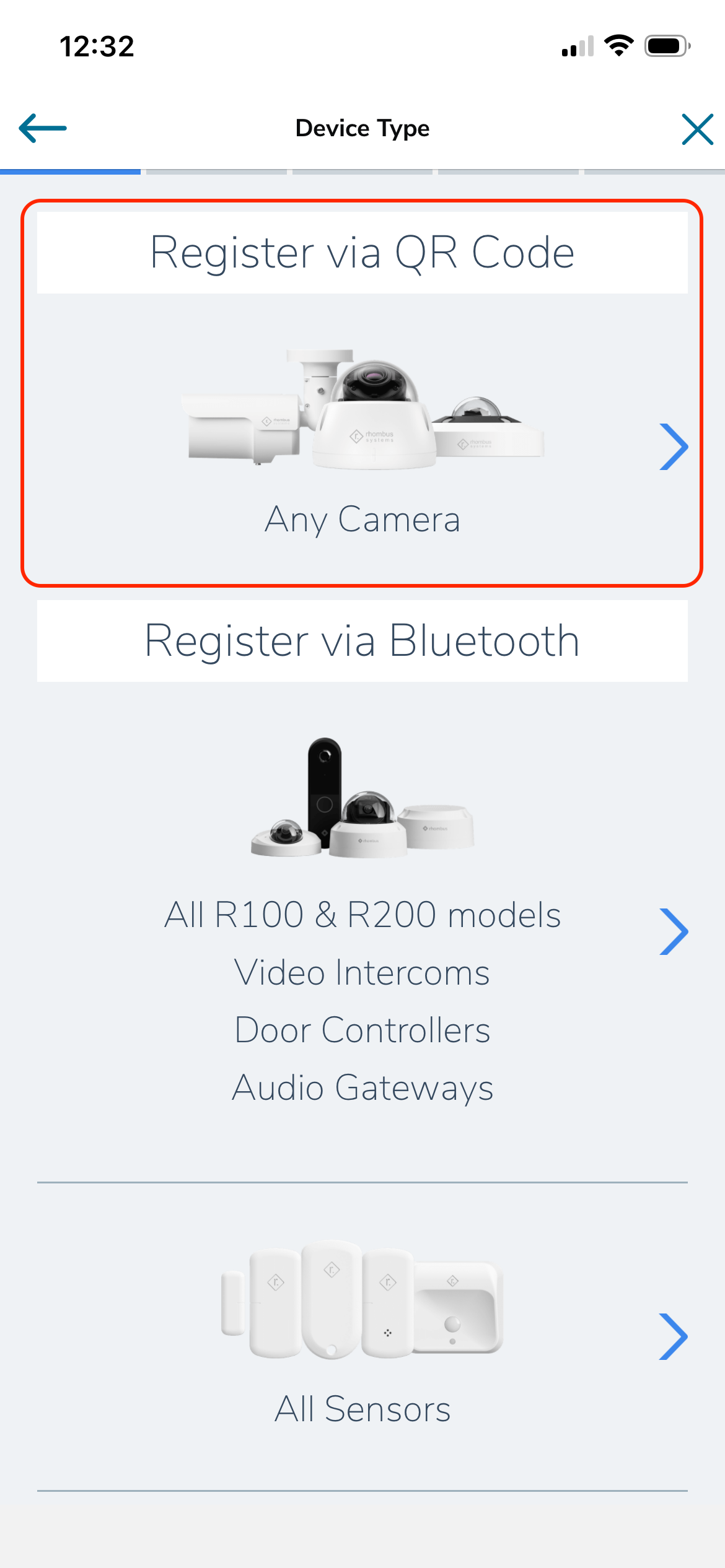 R520 Camera Setup – Rhombus Support