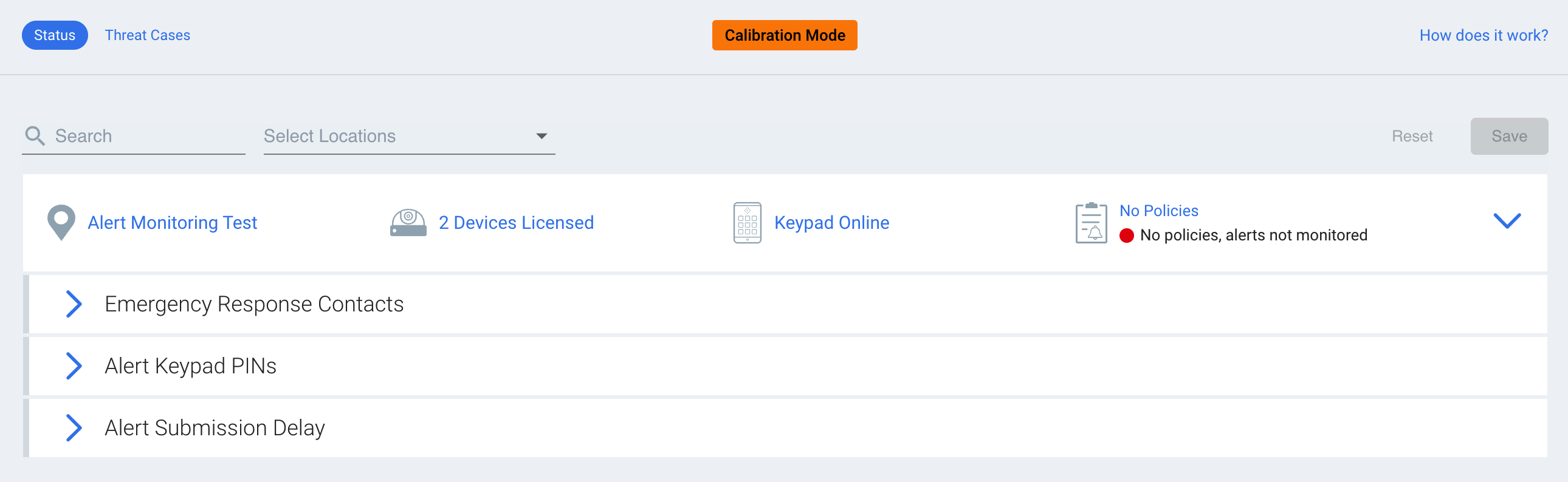 Alarm Monitoring Guide – Rhombus Support